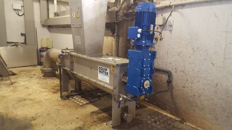 Screw Washing Press - EQUIP PRESS - Waste Compaction - EQUIPWATER