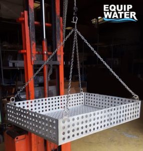 Manual BASKET SCREEN - For Pump and Lift station - EQUIPWATER