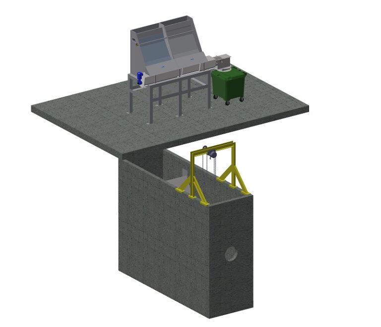 Static Screen - Energy-free filtration equipment - EQUIPWATER