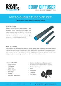 Tube Diffusers - EQUIP DIFFUSER - Oxygenation - EQUIPWATER